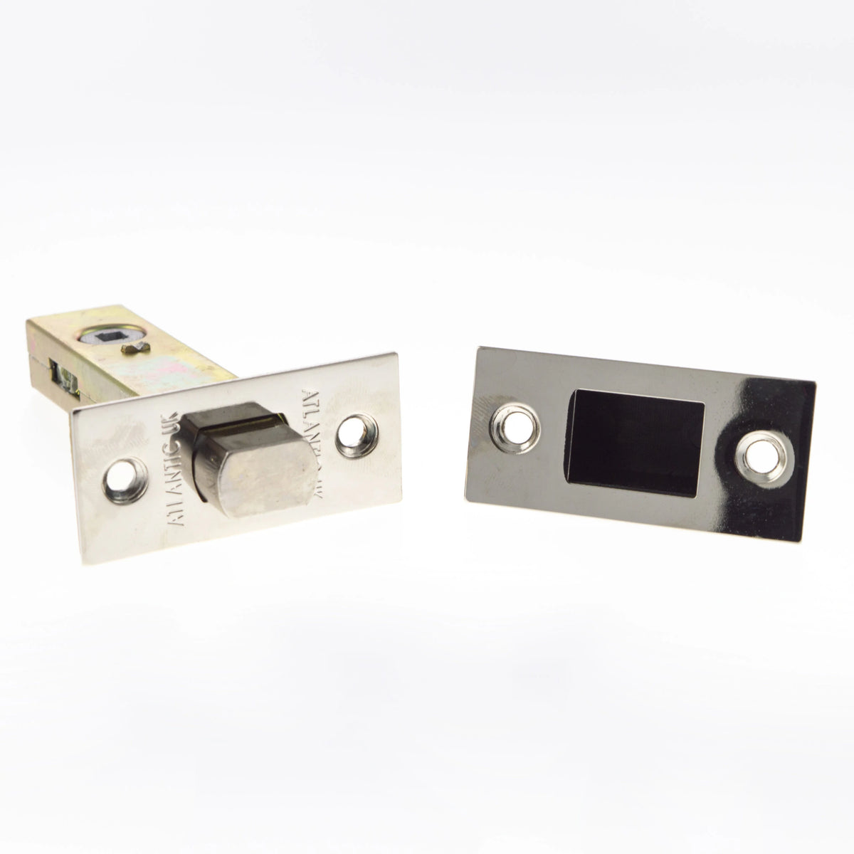 Atlantic Tubular Deadbolt 4" - Polished Nickel - Each – Wood Furnishings