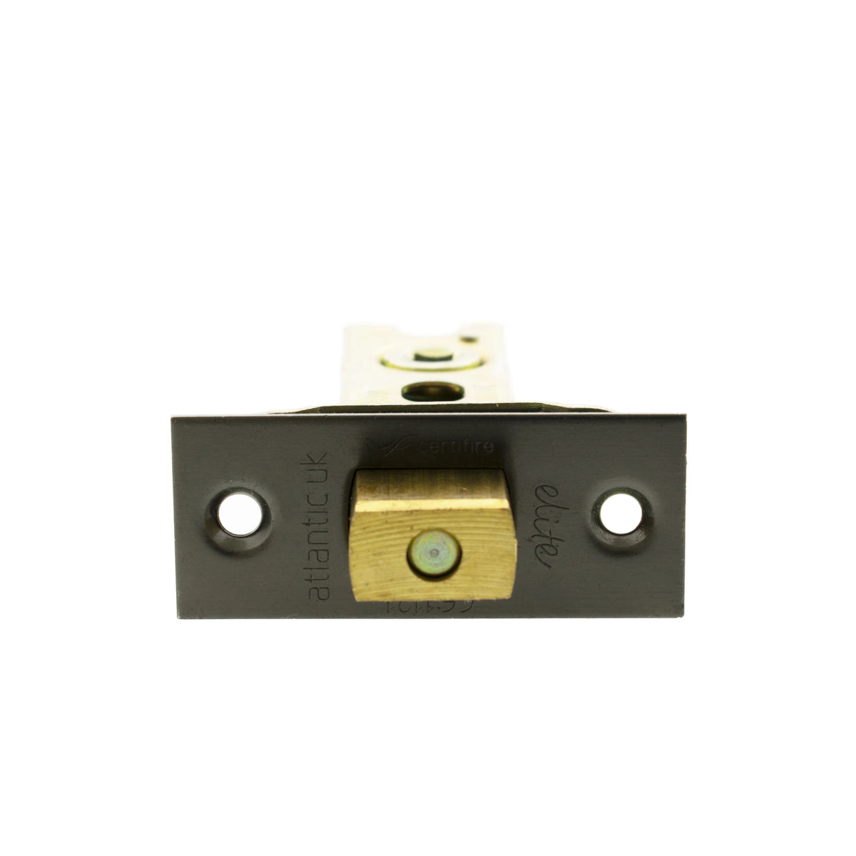 Atlantic Fire-Rated CE Marked Bolt Through Tubular Deadbolt 2.5" - Bla ...