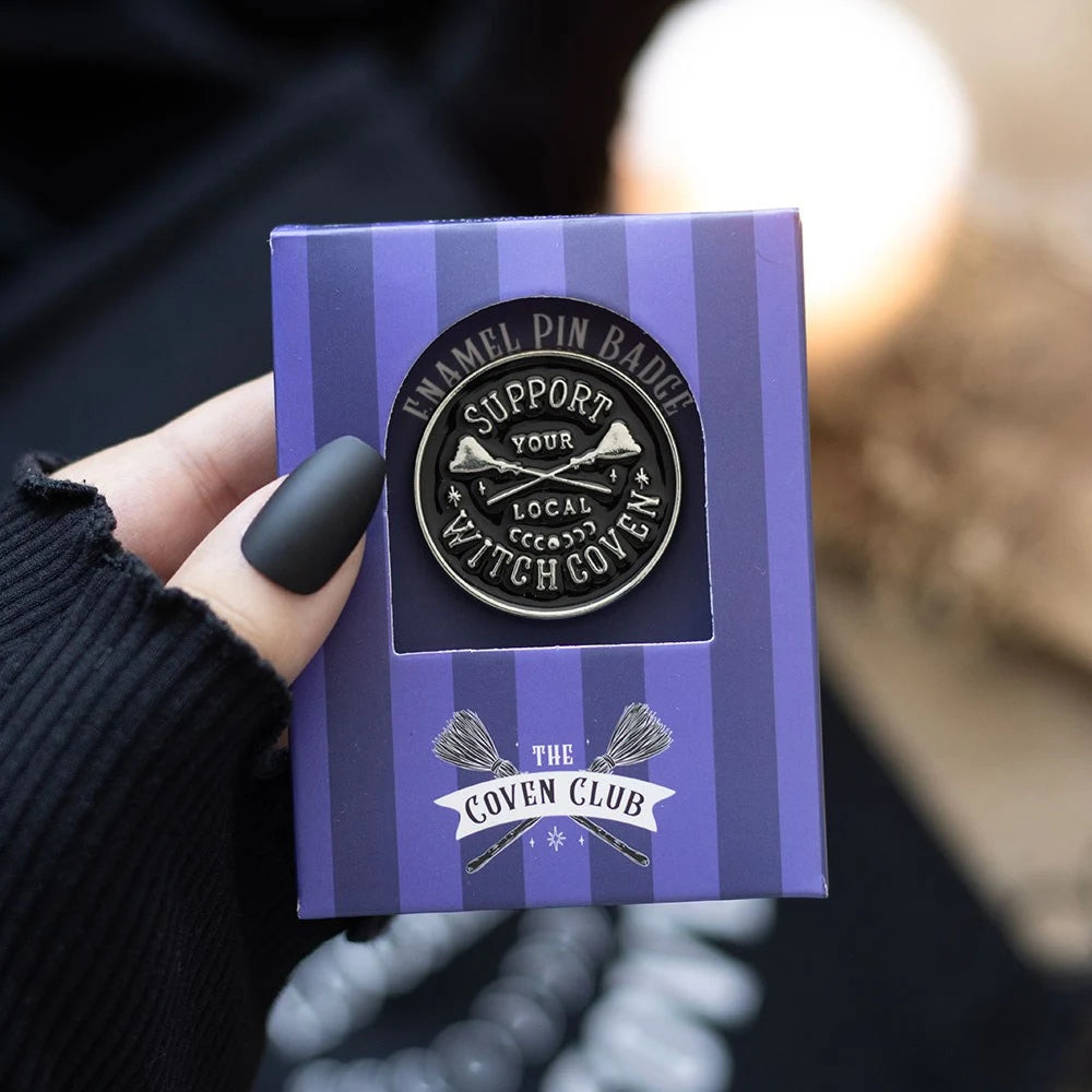 The Coven Club Enamel Pin Badge – Wood Furnishings