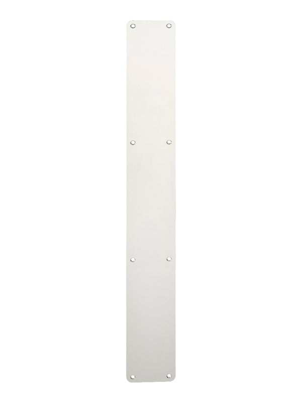 650 X 75MM - FINGER PLATE - PLAIN_x000D_ - BRIGHT STAINLESS STEEL - EA ...